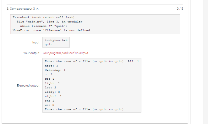 Solved 8.6 LAB: Modify Dictionary to count words A useful | Chegg.com