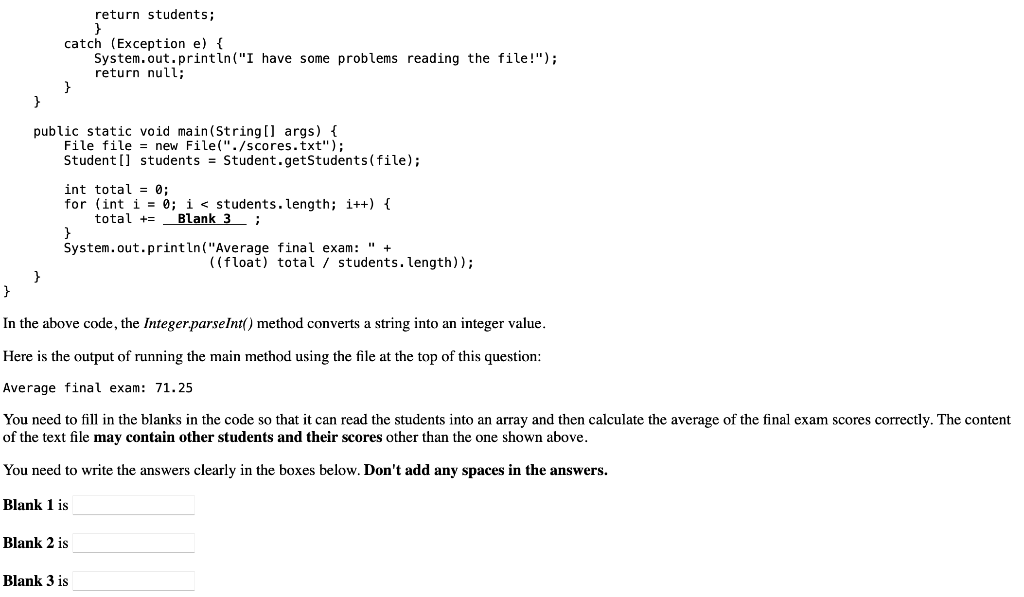 Solved Question 11 6 pts A text file, scores.txt, containing | Chegg.com