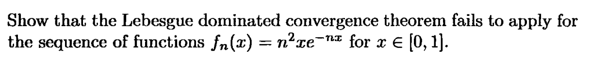 Solved Show that the Lebesgue dominated convergence theorem | Chegg.com Solved Show that the Lebesgue dominated convergence theorem | Chegg.com