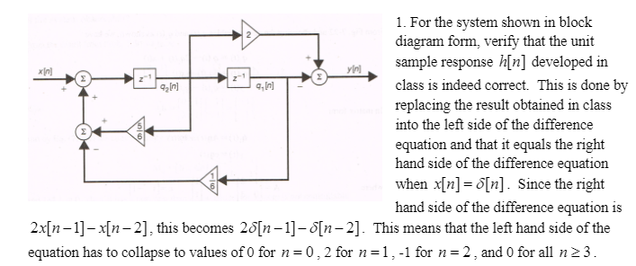 Just problem 5 The unit sample response can be | Chegg.com