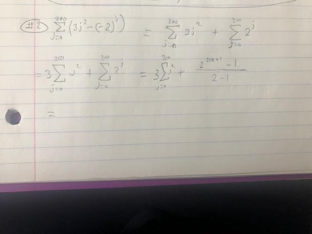 Solved 2. 4,300 (332 – (-2)) TABLE Some Useful Summation | Chegg.com