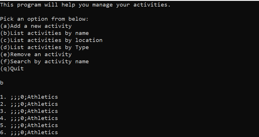 Solved How can I make my program (C++) display this: | Chegg.com