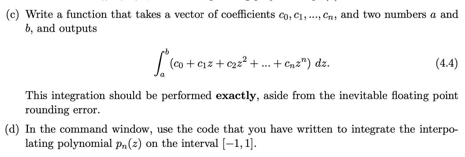Solved Solve the above in Matlab. Approximated outcome | Chegg.com