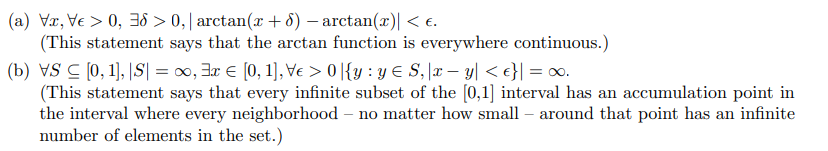 Solved Express the negation of each statement below so that | Chegg.com