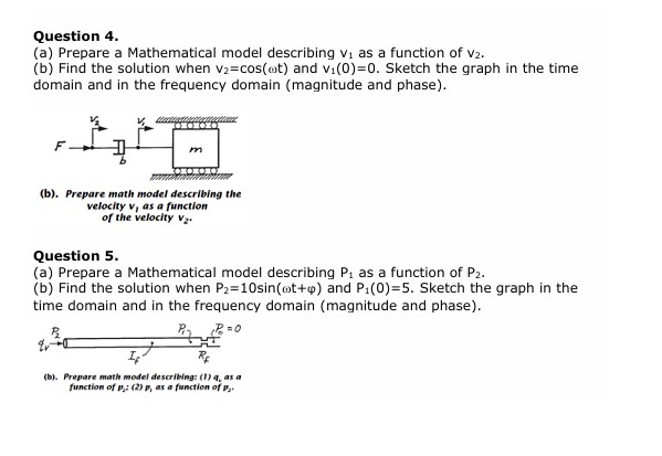 Solved Question 4.(a) ﻿Prepare a Mathematical model | Chegg.com