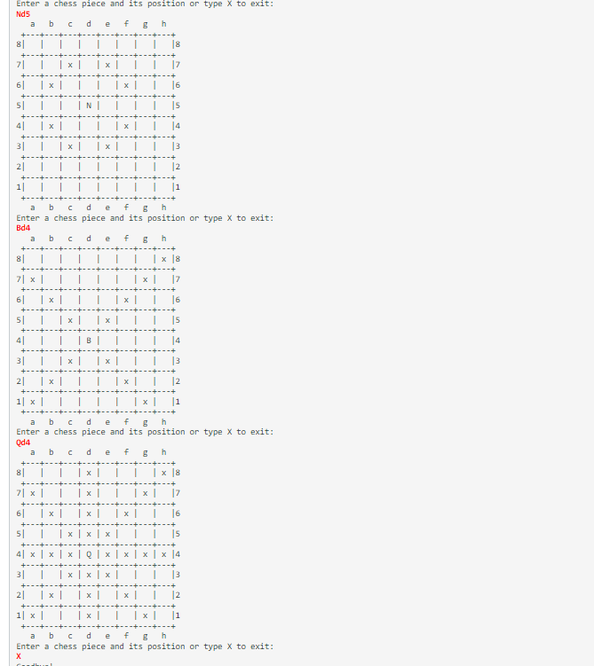 Solved PA 5. Chess Topics 1. Classes 2. Methods 3. Data | Chegg.com
