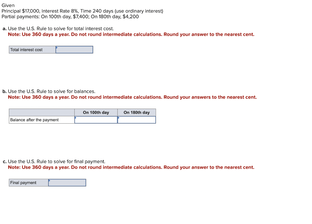 Solved Given Principal $17,000, Interest Rate 8%, Time 240 | Chegg.com