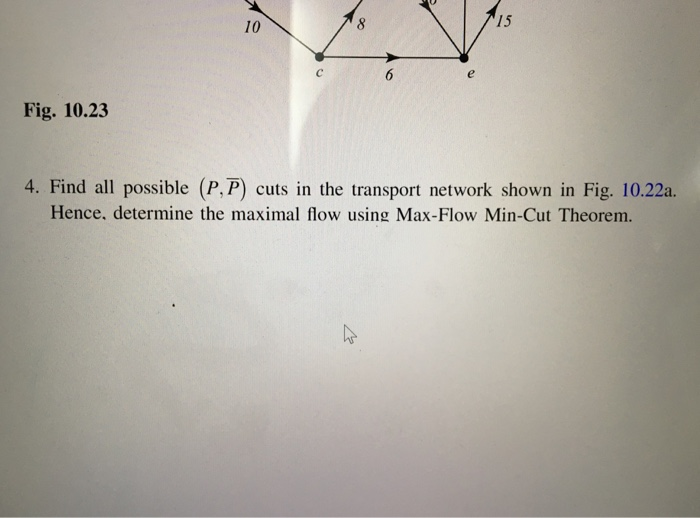 Solved Fig 1021 Apply Edmonds Karp Algorithm To Find The 6745