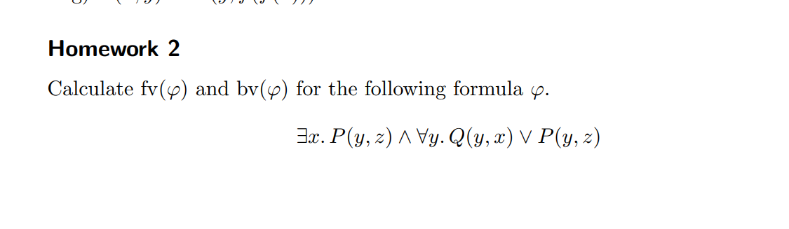 Homework 2 Calculate fv(6) and bv(6) for the | Chegg.com