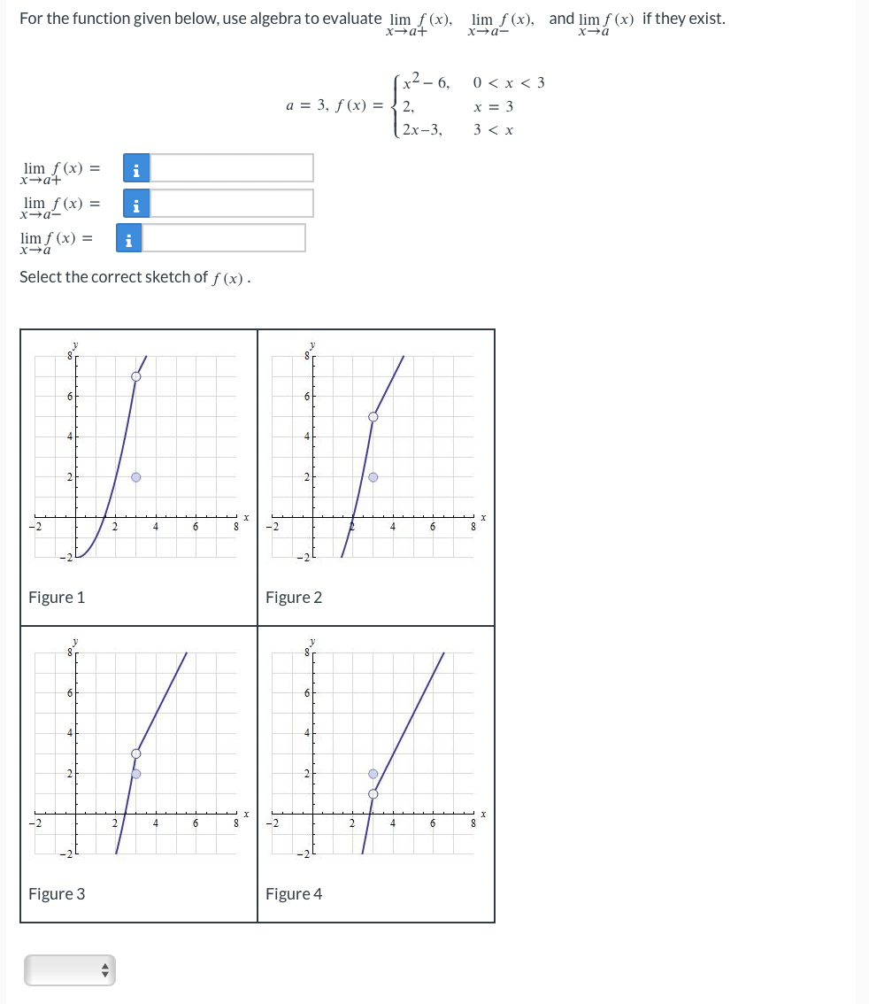 Solved For the function given below, use algebra to evaluate | Chegg.com