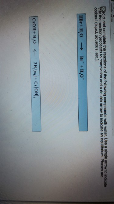 Solved ct and complete the reactions of the following | Chegg.com