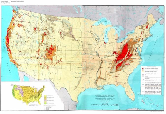 Solved Mass-wasting events come in many shapes, sizes and | Chegg.com