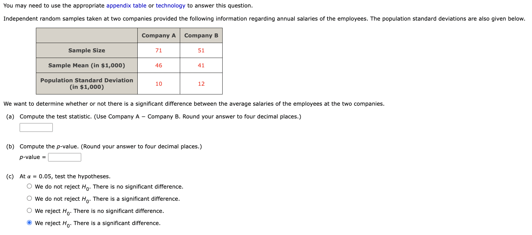 Solved You may need to use the appropriate appendix table or | Chegg.com
