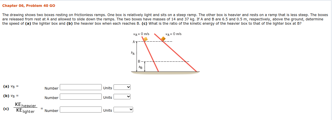 Solved Chapter 06, Problem 40 GO The drawing shows two boxes | Chegg.com