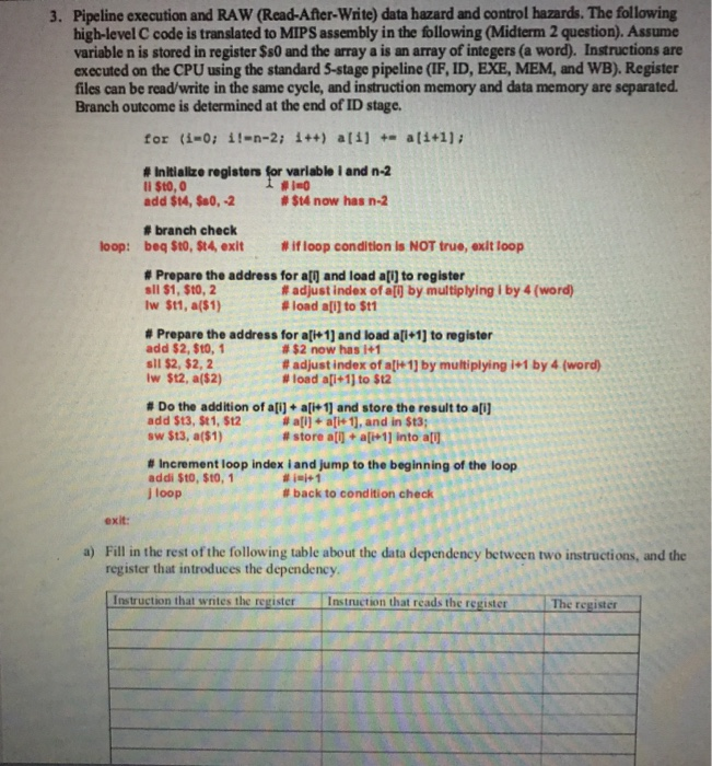 nswers to the following three questions need to be | Chegg.com