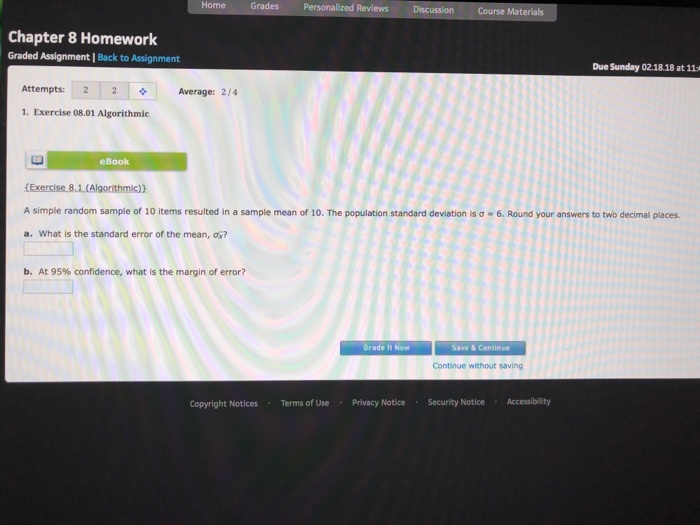 Solved Home Grades Personalized Reviews Discussion Course | Chegg.com
