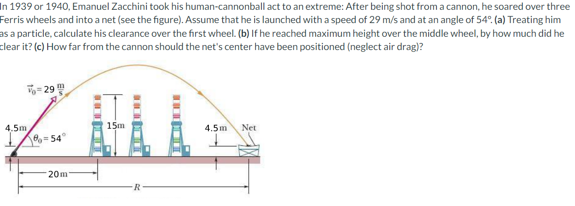 Solved In 1939 or 1940 , Emanuel Zacchini took his | Chegg.com