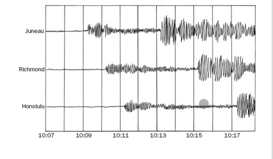 Solved Look at the images of seismograms below which station | Chegg.com