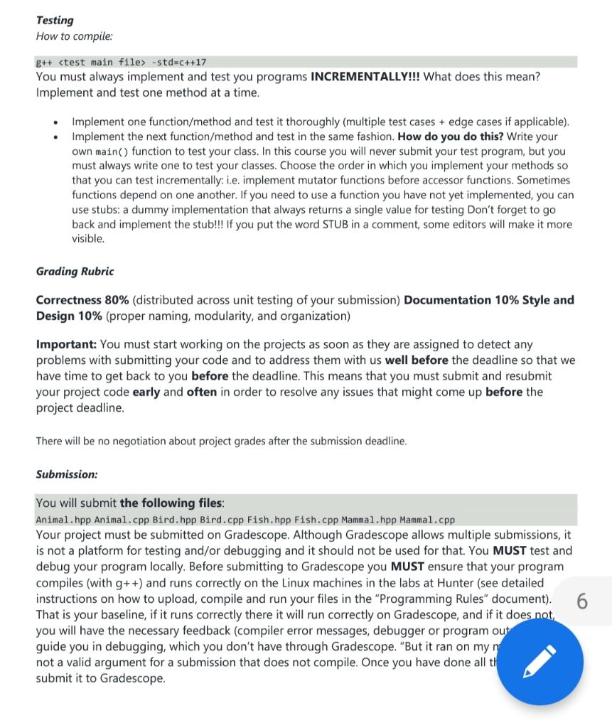 Solved 1 Project 1: Welcome to 23500 This is a trivial | Chegg.com