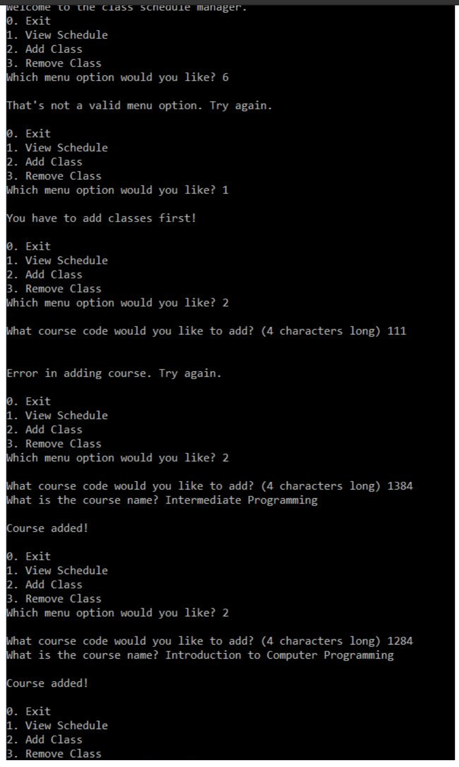 Solved I need to write a code in c++ I have the example | Chegg.com