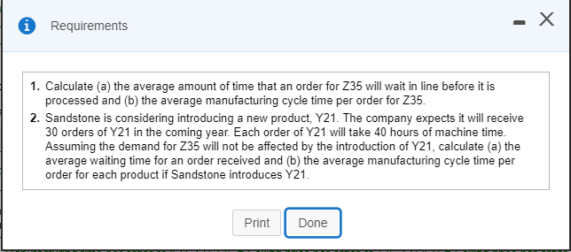 Solved Requirements 1. Calculate (a) the average amount of | Chegg.com