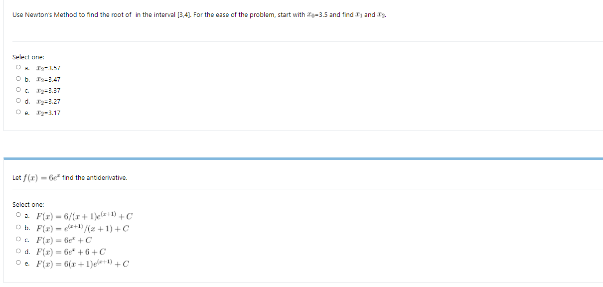 Use Newton's Method to find the root of in the | Chegg.com