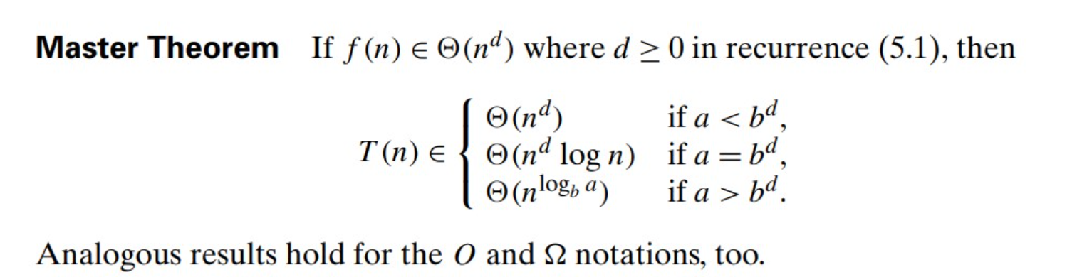 Solved (a) Using the Master Theorem, find the order of | Chegg.com