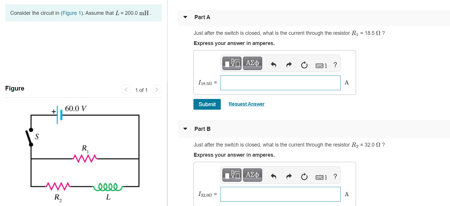 Solved Consider the circuit in (Figure 1). Assume that L = | Chegg.com