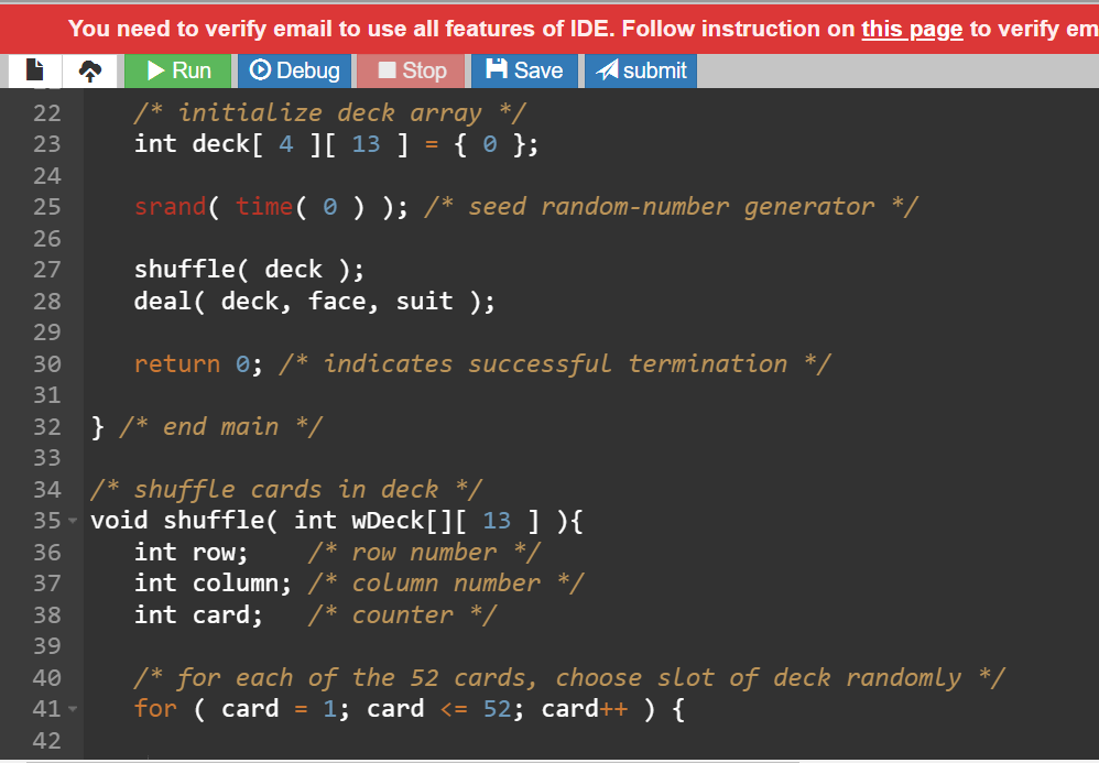 Solved 11:59:00 PM Chapter 7 Challenge (Card Shuffling and | Chegg.com