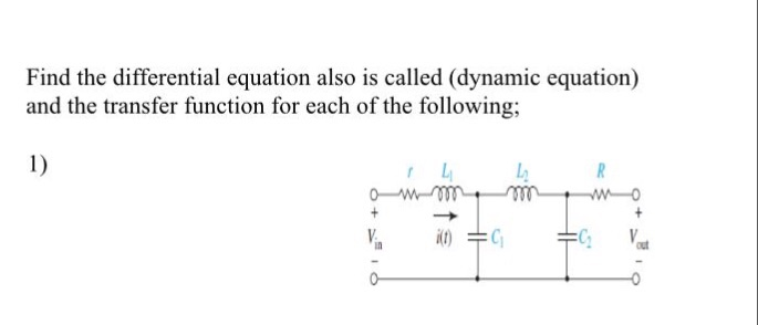 Solved Find the differential equation also is called | Chegg.com