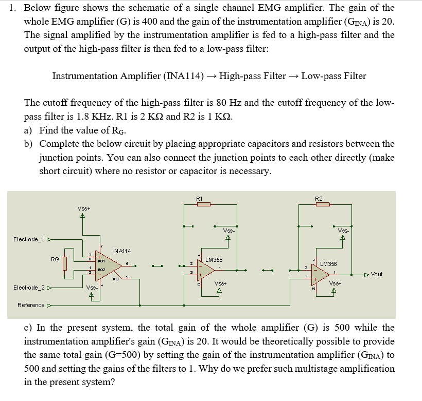 1. Below figure shows the schematic of a single | Chegg.com