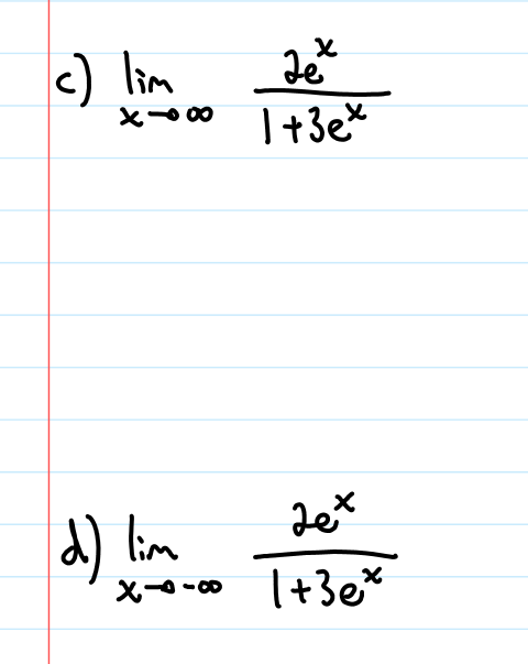 Solved Limits at infinity vs negative infinity. In the first | Chegg.com