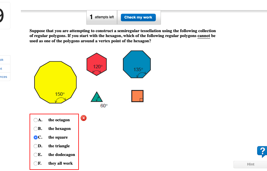 Solved 1 attempts left Check my work Suppose that you are | Chegg.com