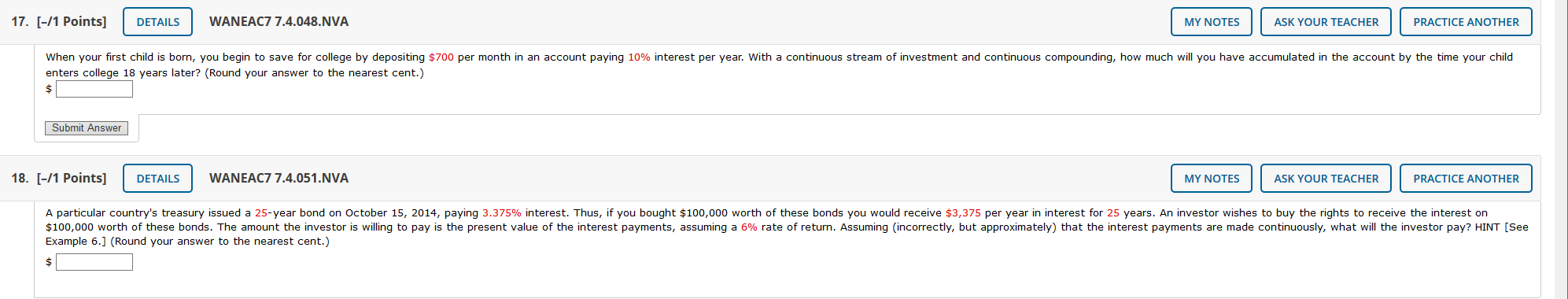Solved Answer BOTH questions correctly and I will upvote. | Chegg.com