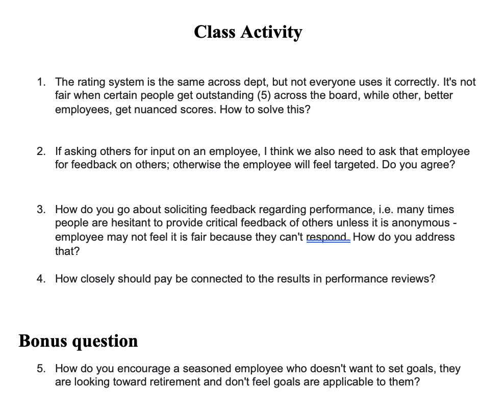 Solved Class Activity 1. The rating system is the same | Chegg.com