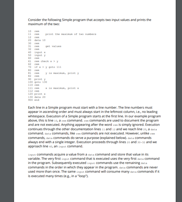 Solved In the Simplesim assignment, we introduced a | Chegg.com