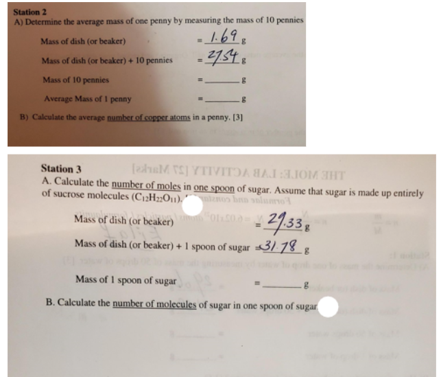 Solved Formulae and constants: n=Mmn=NANNA=6.02×1021 atoms / | Chegg.com