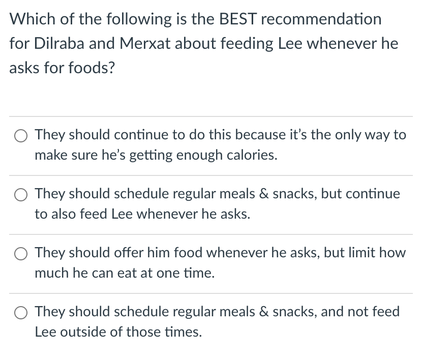 Solved Case Study 4, Part 2 Dilraba and Merxat have welcomed | Chegg.com