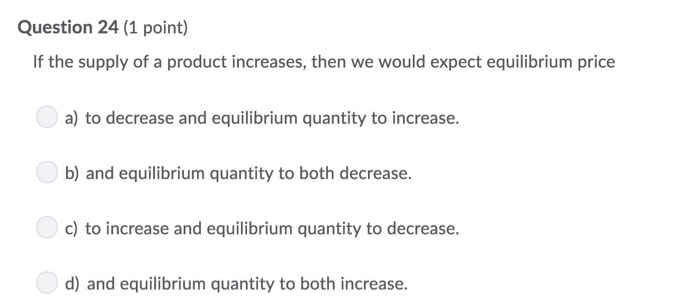 Solved Question 23 (1 point) Which of the following events | Chegg.com