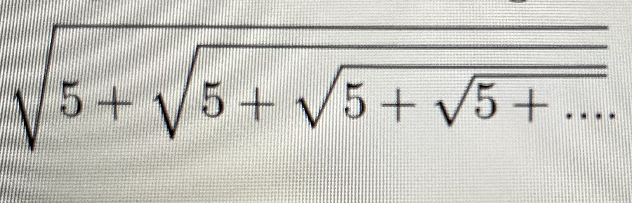 Solved 5+5+5+5+…… | Chegg.com