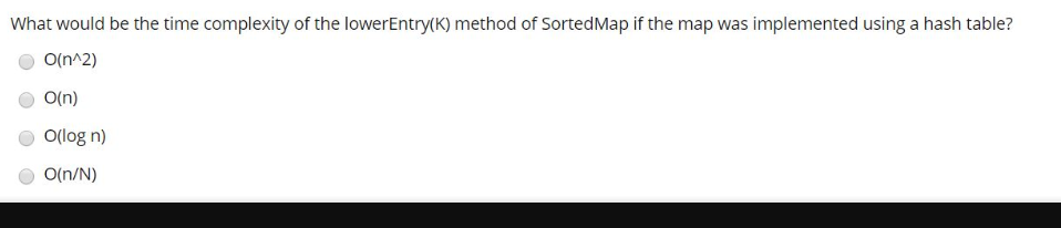 Solved What would be the time complexity of the | Chegg.com