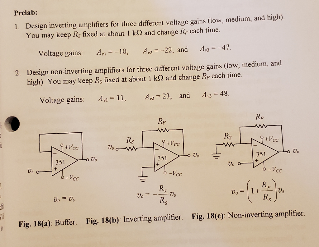 Solved Show all steps (note: add compensation resistors to | Chegg.com