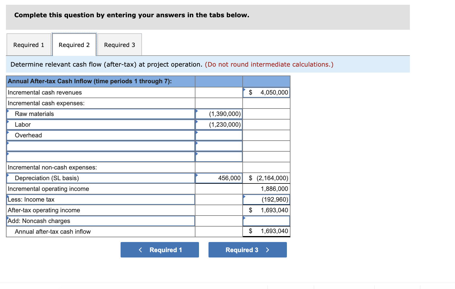 Solved This exercise parallels the machine-purchase decision | Chegg.com