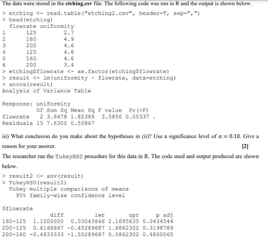 b) The article “Orthogonal Design for Process | Chegg.com