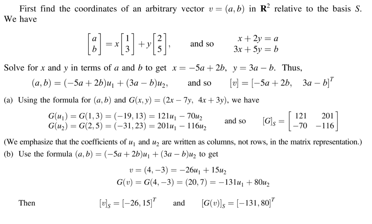 Solved 2. Consider the following linear operator G on R2 and | Chegg.com