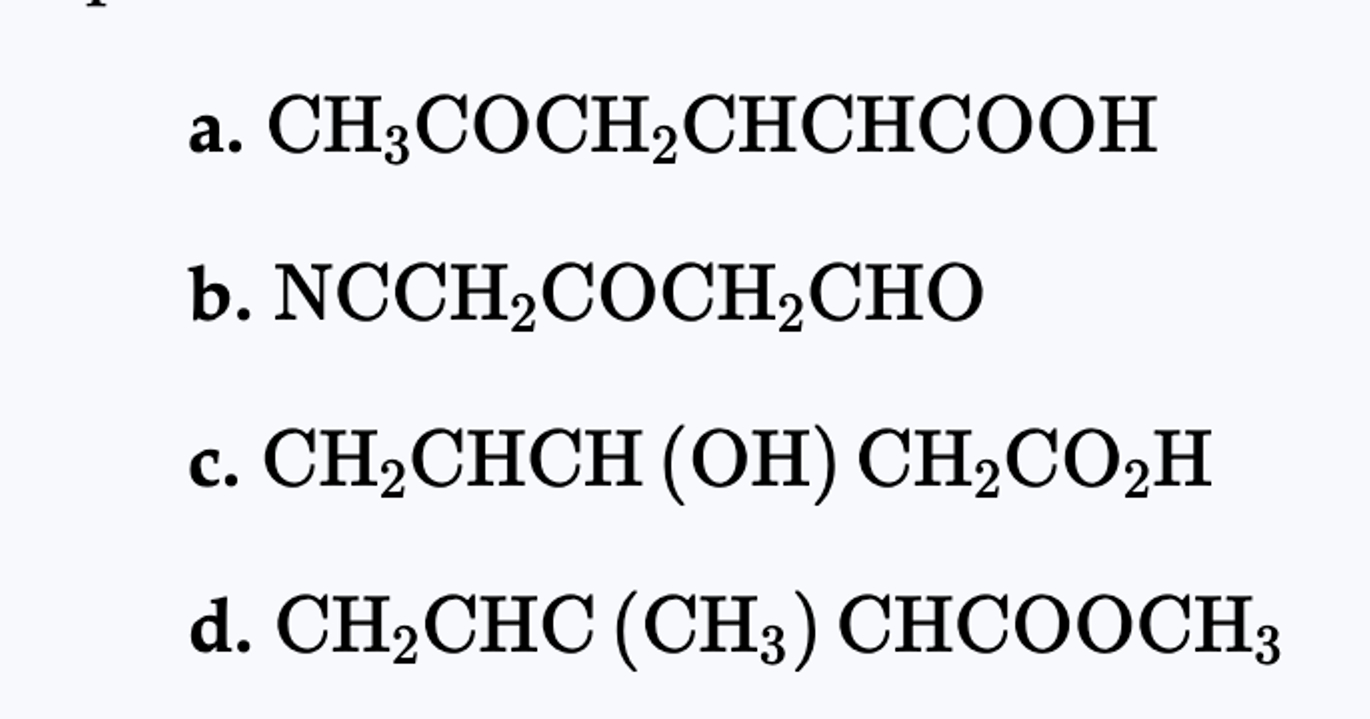 Solved Draw a line–angle formula for each compound in | Chegg.com