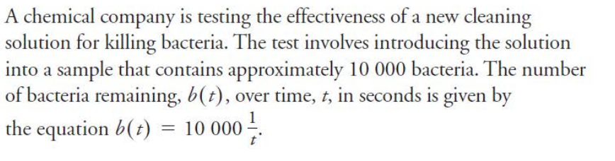 Solved A chemical company is testing the effectiveness of a | Chegg.com