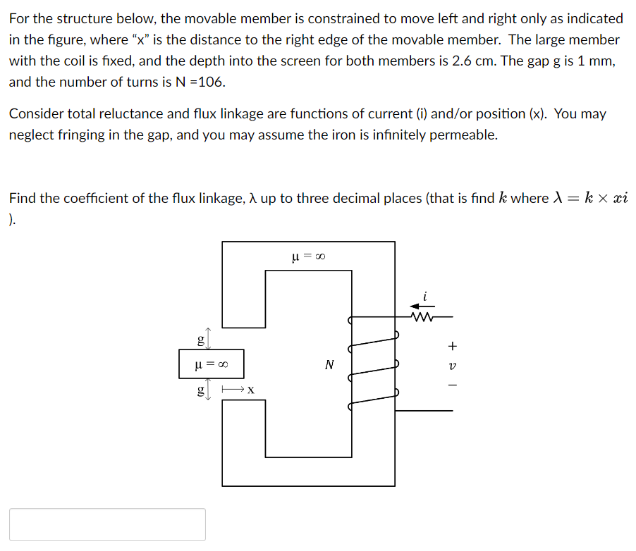 Solved For the structure below, the movable member is | Chegg.com