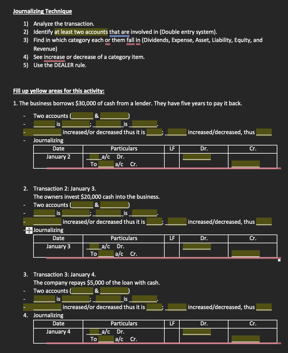Solved Week 10-1 Transactions Cash exercise You have studied | Chegg.com