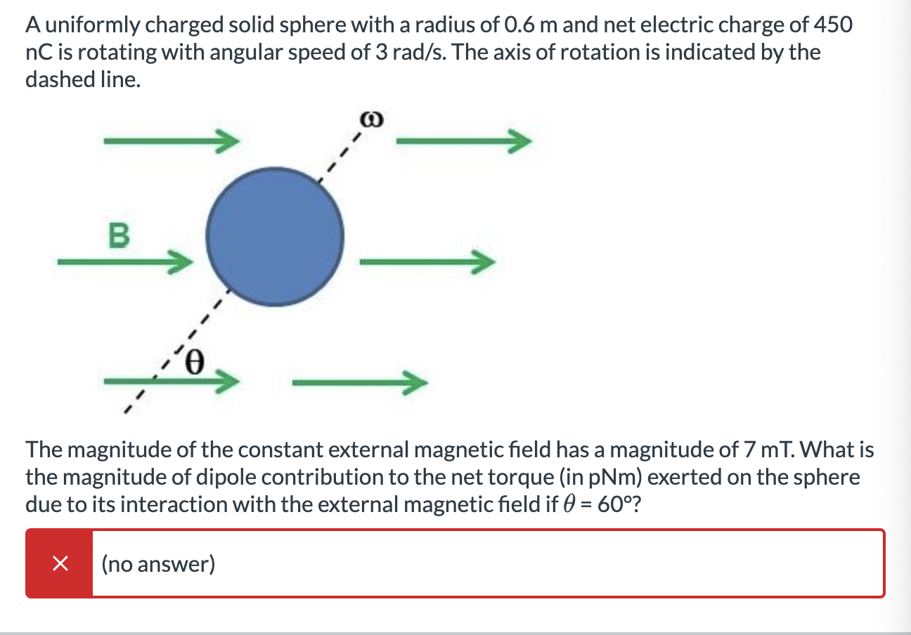 Solved A uniformly charged solid sphere with a radius of | Chegg.com